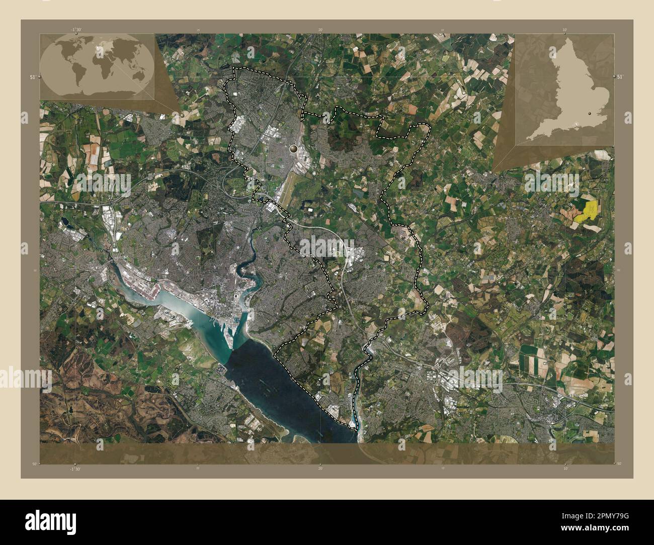 Eastleigh, non metropolitan district of England - Great Britain. High ...