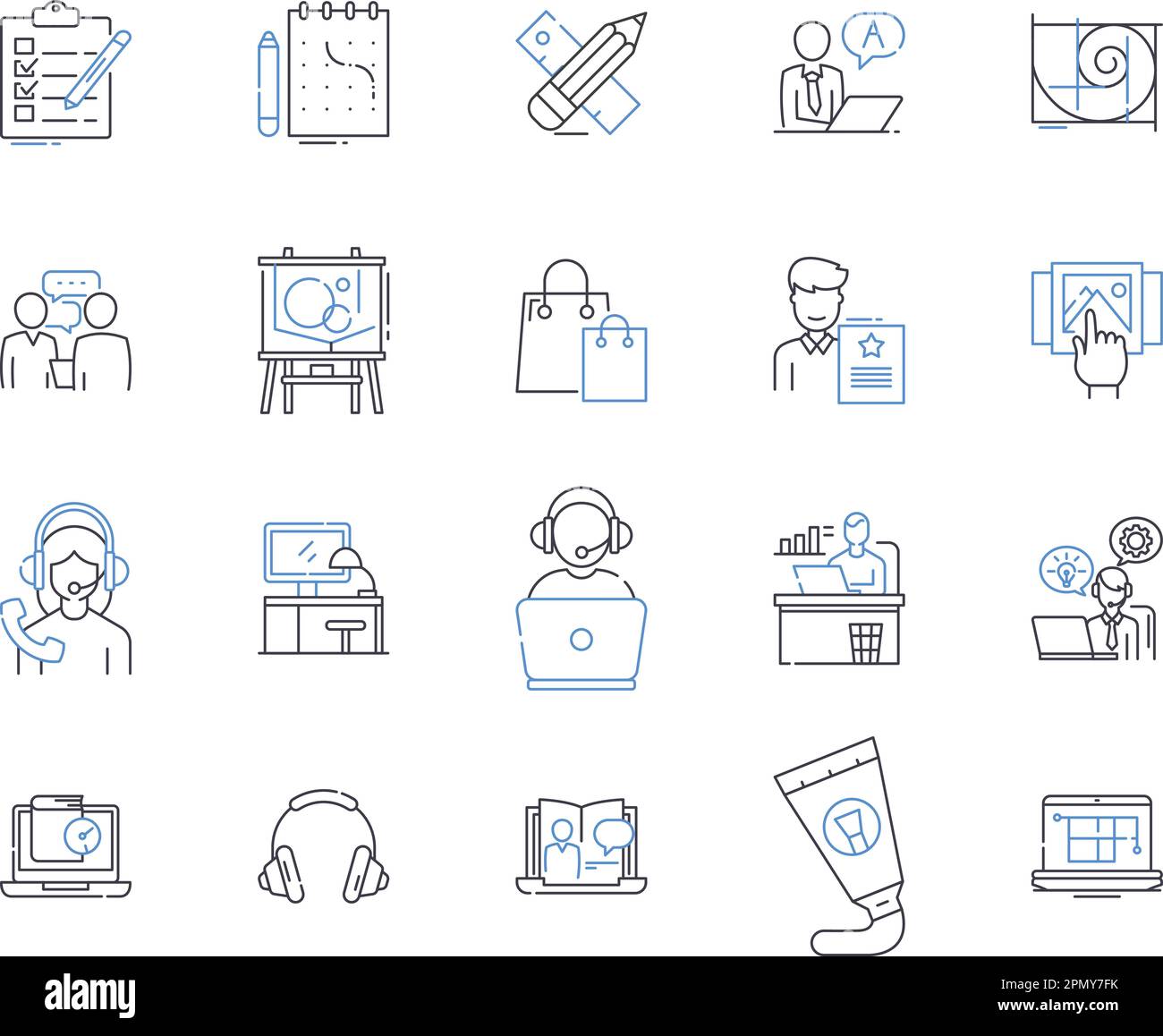 Freelance enterpreneur outline icons collection. Freelancer ... Freelance enterpreneur outline icons collection. Freelancer ...