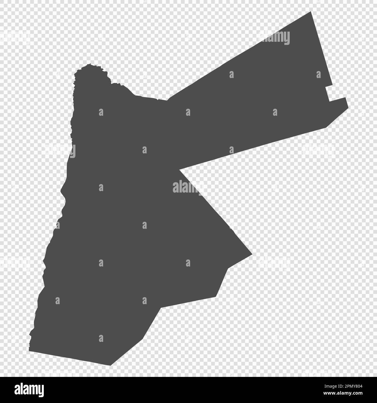 Jordan map Black and White Stock Photos & Images - Alamy