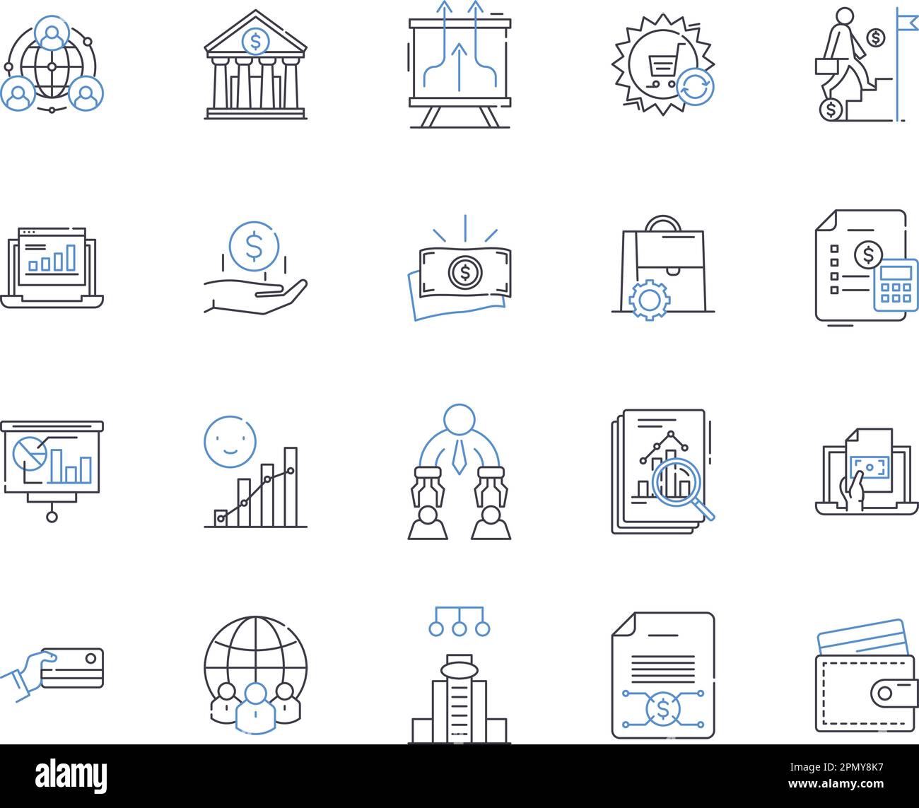 Mergers and acquisitions outline icons collection. Mergers ... Mergers and acquisitions outline icons collection. Mergers ...
