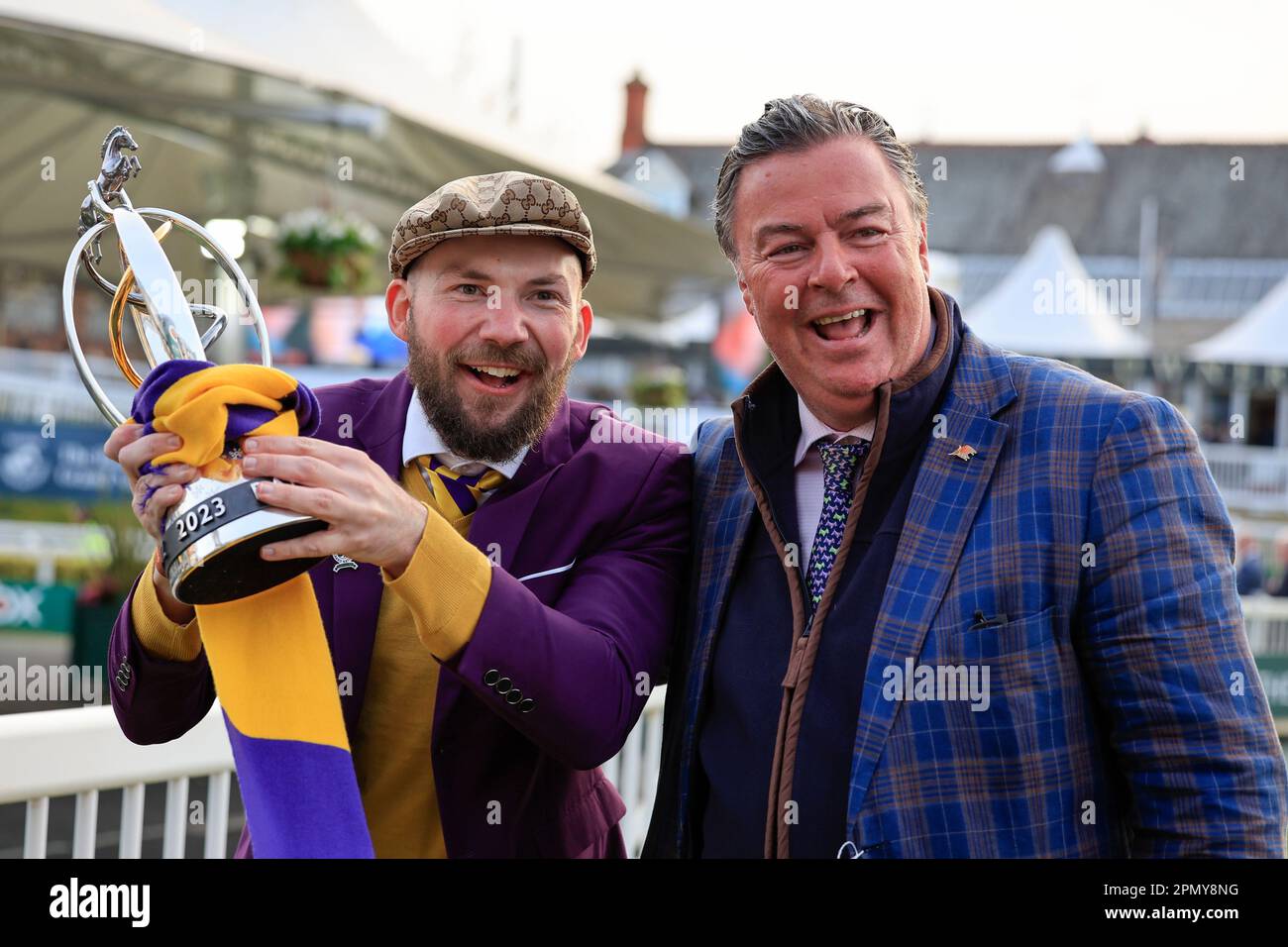 Thomas Kendall one of the syndicate owners of Corach Rambler with the ...