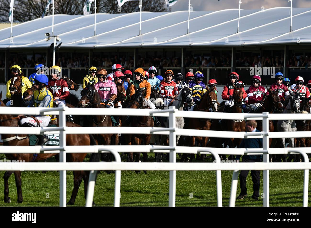 15th April 2023; Aintree Racecourse, Aintree, Merseyside, England: 2023 ...