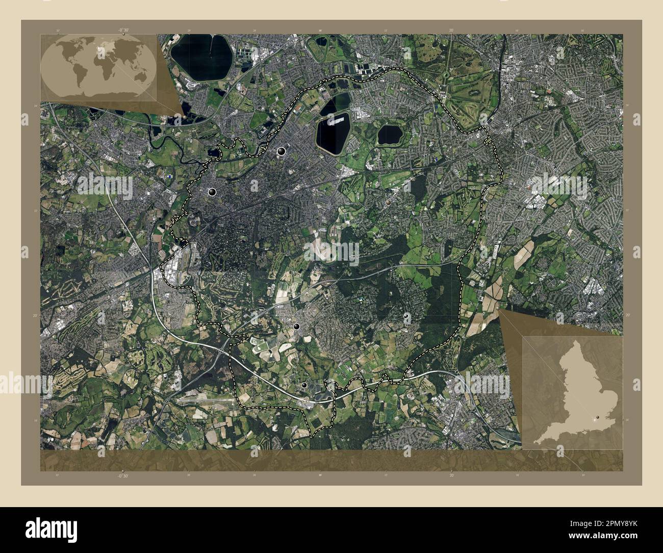 Elmbridge, non metropolitan district of England - Great Britain. High ...
