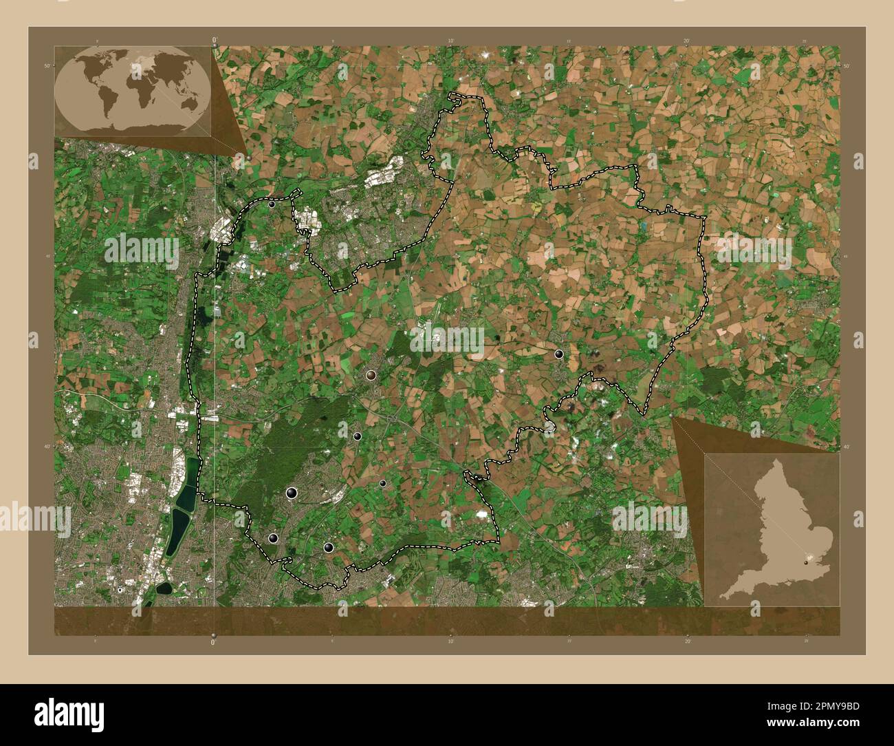Chigwell map hi-res stock photography and images - Alamy