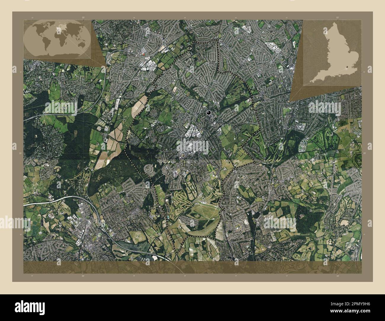 Epsom and Ewell, non metropolitan district of England - Great Britain ...