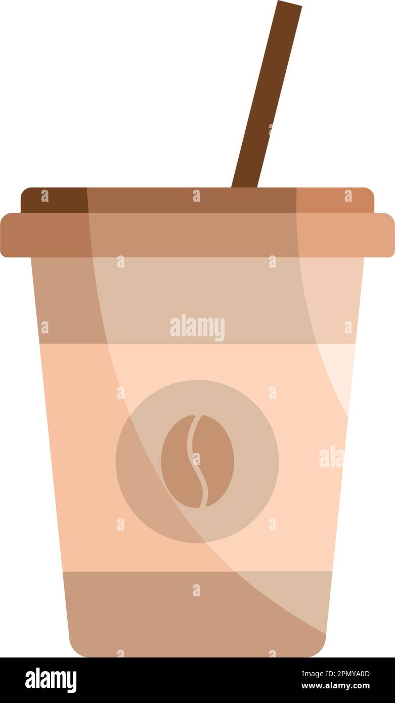 carton coffee cup over white Stock Vector Image & Art - Alamy