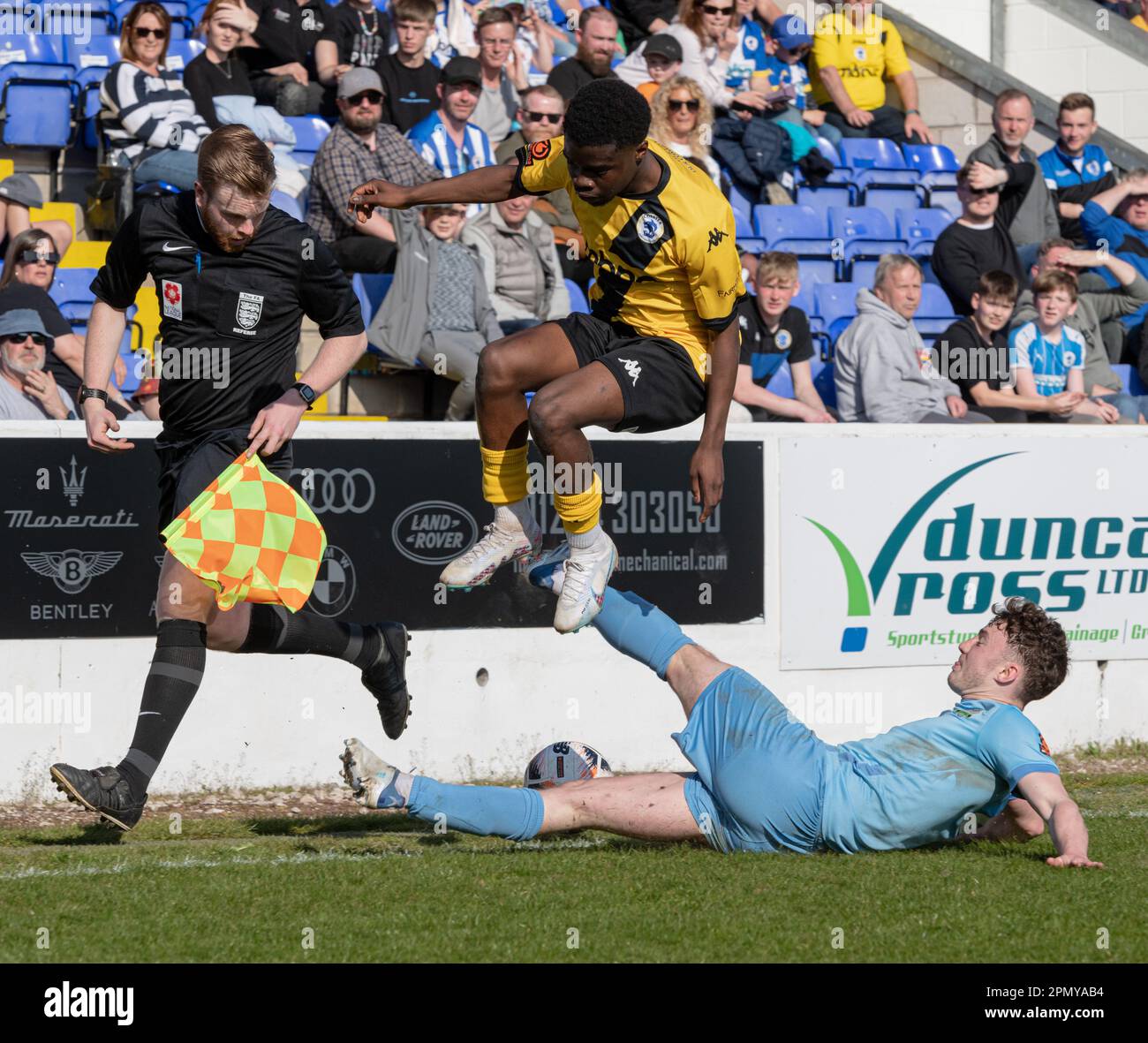 Chester, Cheshire, England, 15th April 2023. Chester new signing Kelly ...