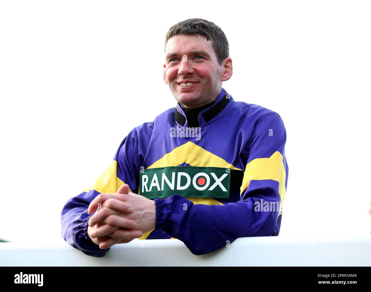 Jockey Derek Fox after winning the Randox Grand National Handicap Chase ...
