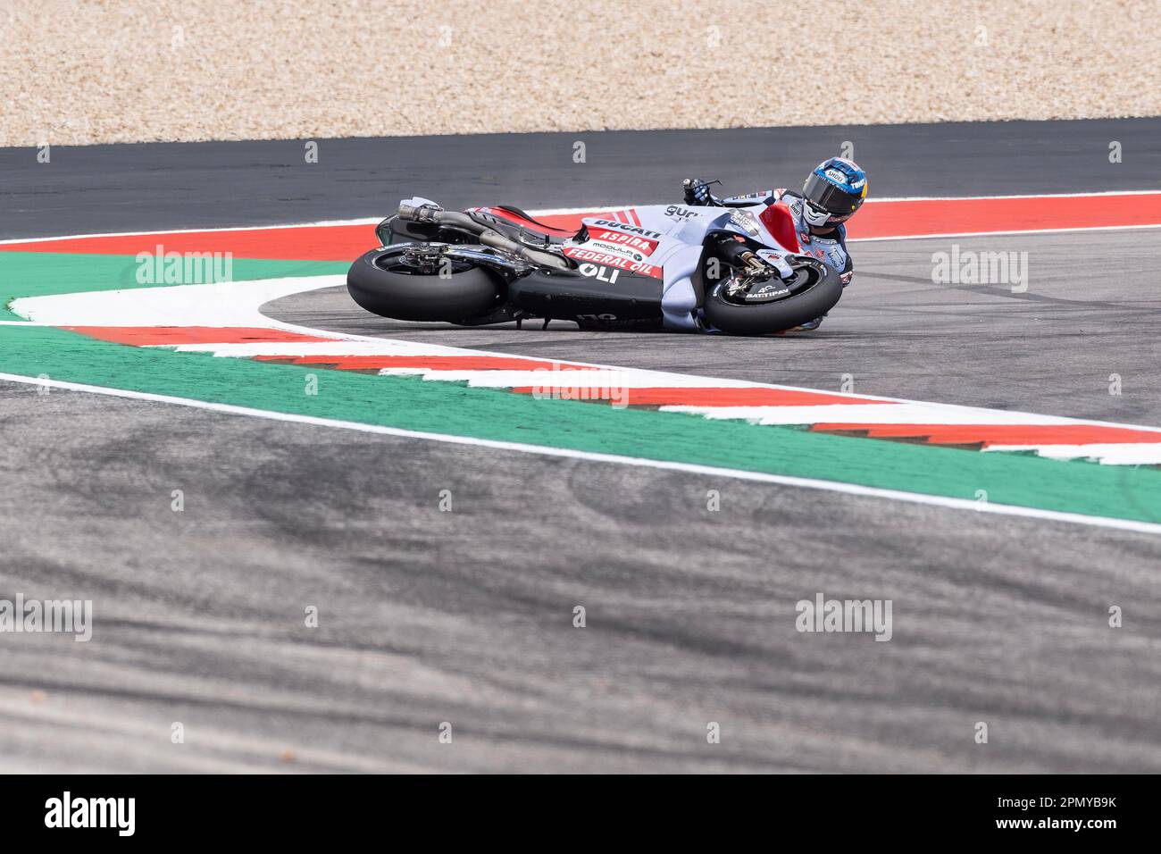 The Americas. 15th Apr, 2023. Alex Marquez (73) with Gresini Racing ...