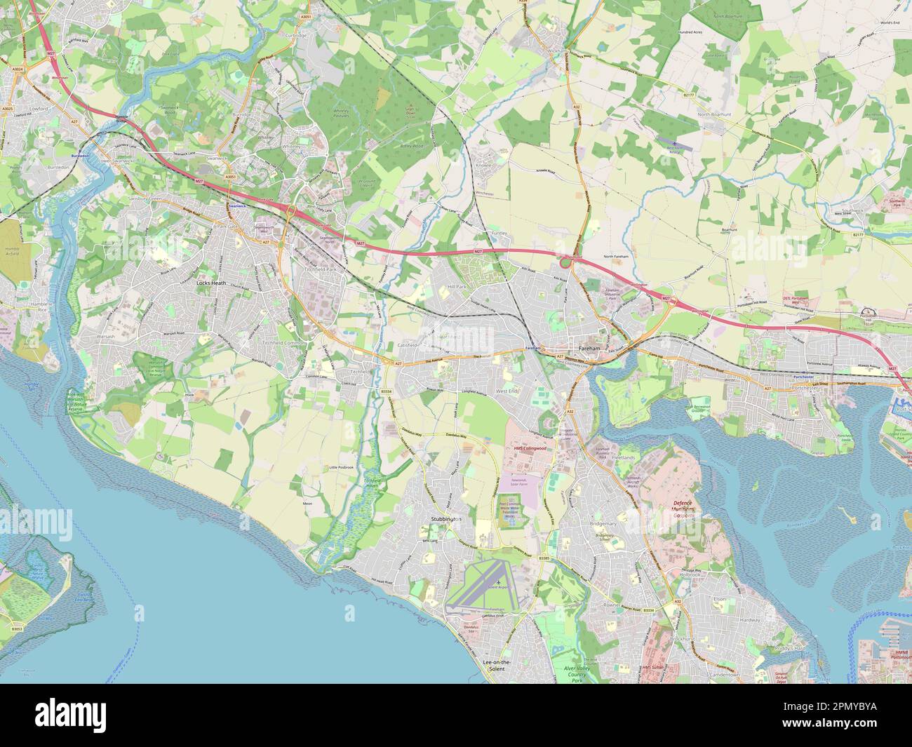 Fareham, non metropolitan district of England - Great Britain. Open ...