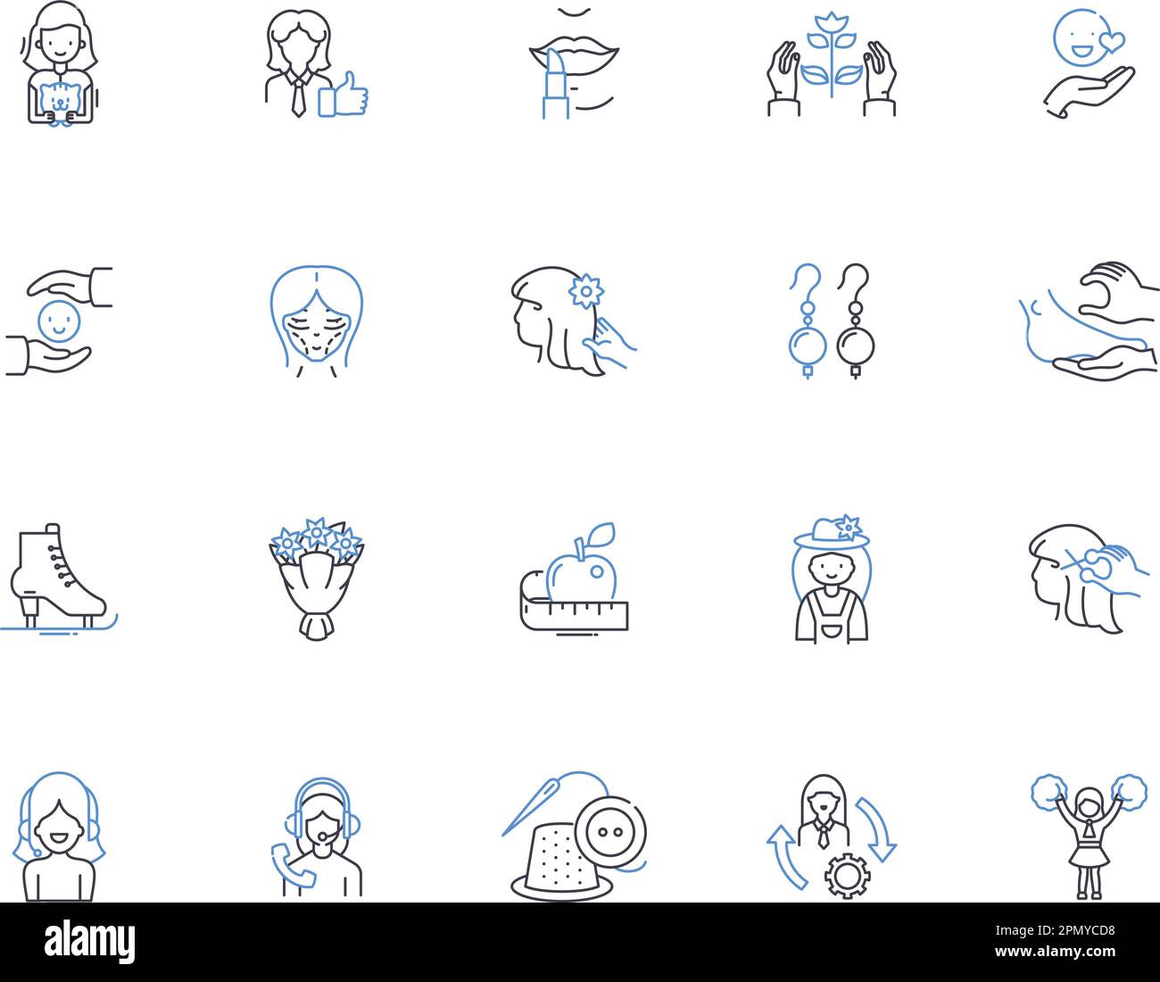 Femaleness Stock Vector Images - Alamy