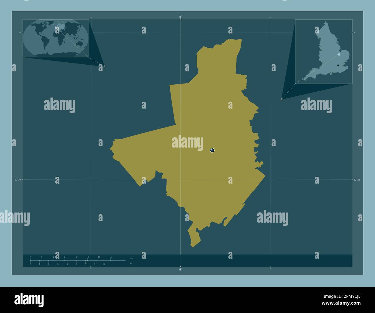 Fenland, non metropolitan district of England - Great Britain. Solid ...