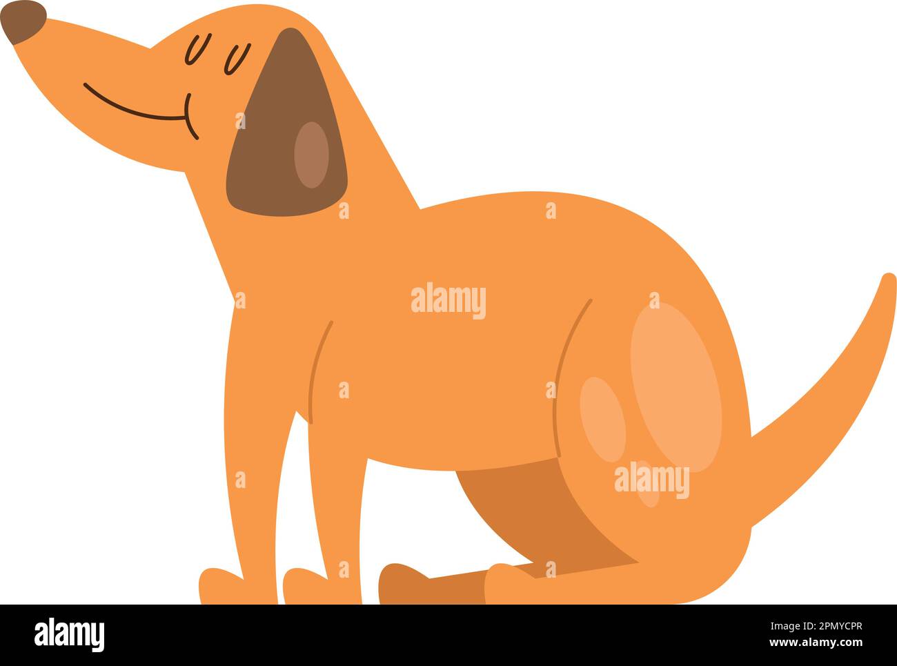Silhouette dog animal over Stock Vector Images - Alamy