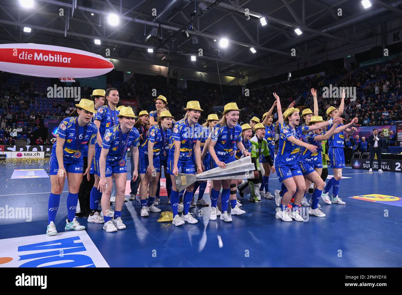 Balls, Switzerland. 15th Apr, 2023. April 15, 2023, Kloten, stimo arena ...