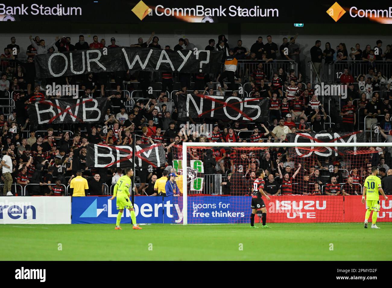 15th April 2023; CommBank Stadium, Sydney, NSW, Australia: A-League ...