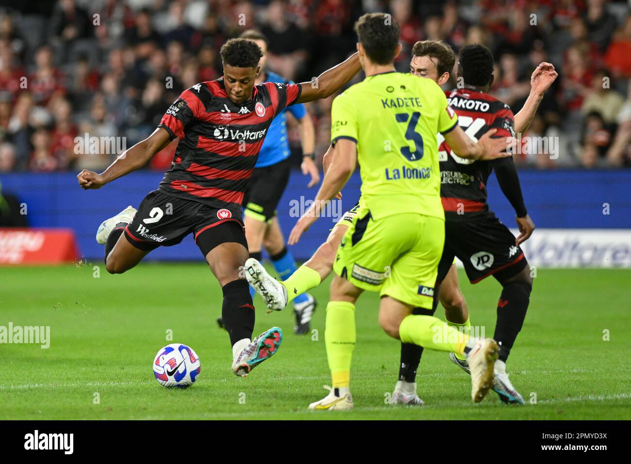 15th April 2023; CommBank Stadium, Sydney, NSW, Australia: A-League ...
