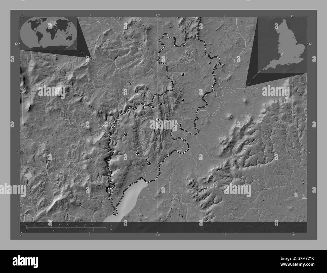 Map of lydney hi-res stock photography and images - Alamy