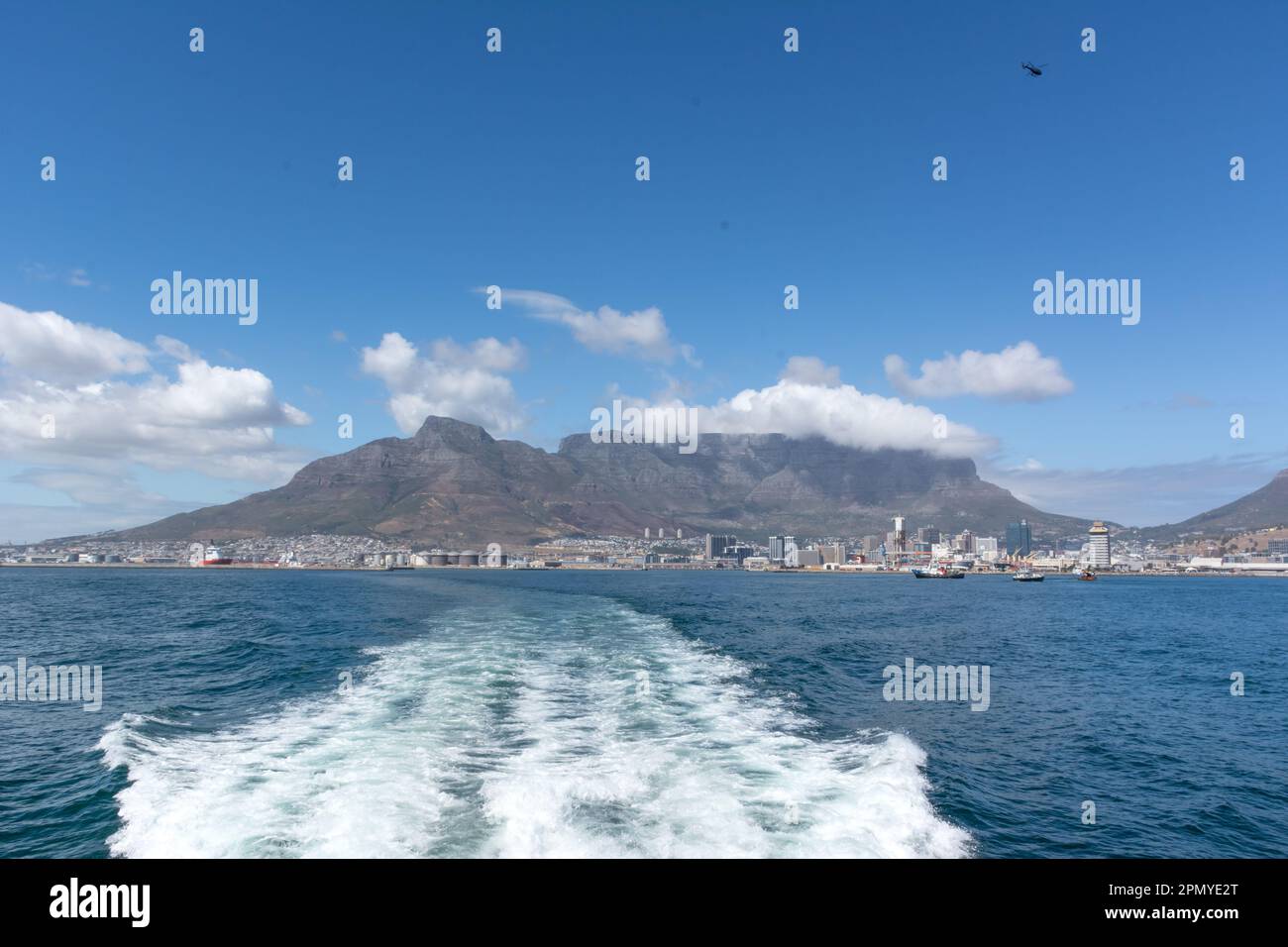 Sea View of Table Mountain Stock Photo - Alamy