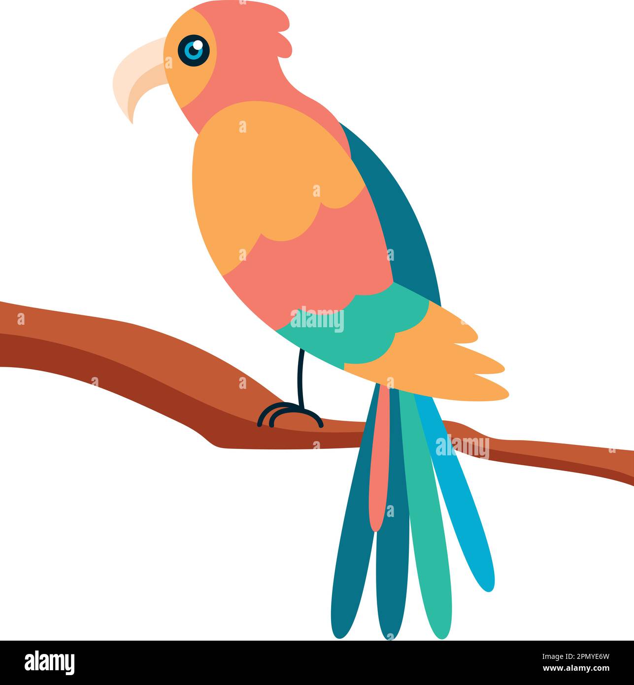 Perches bird Cut Out Stock Images & Pictures - Alamy
