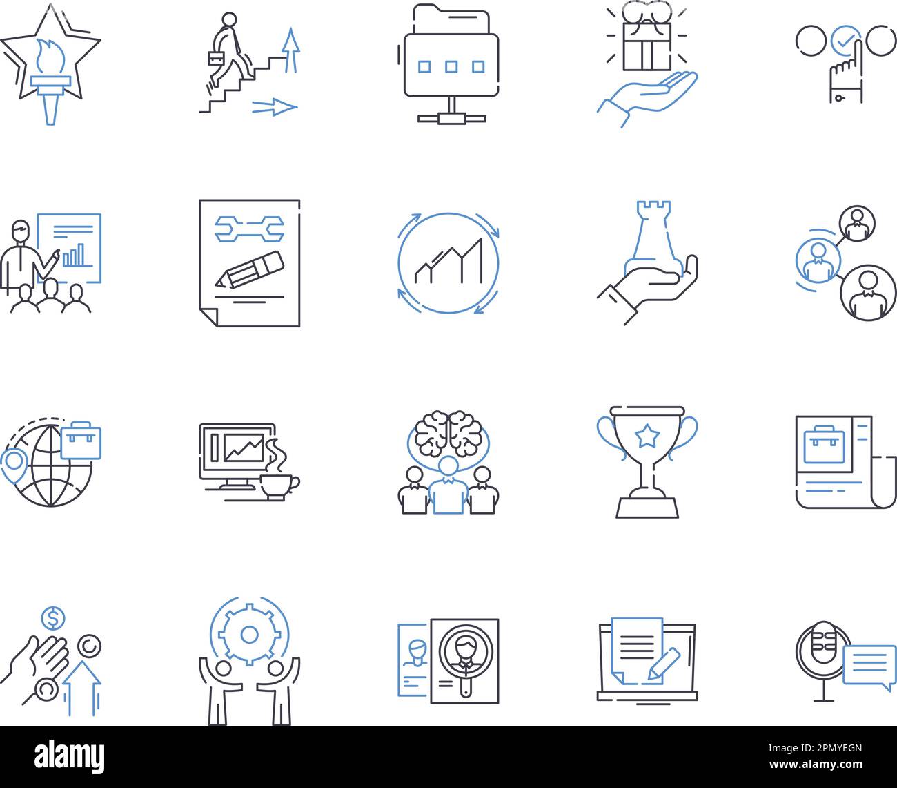 Innovation outline icons collection. Innovate, Creativity, Advancement ...
