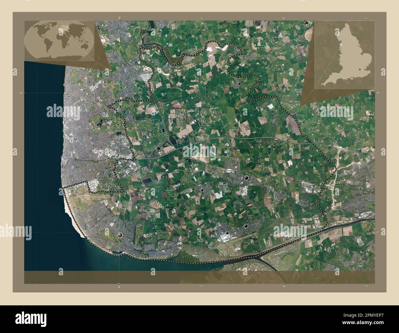 Fylde, non metropolitan district of England - Great Britain. High ...