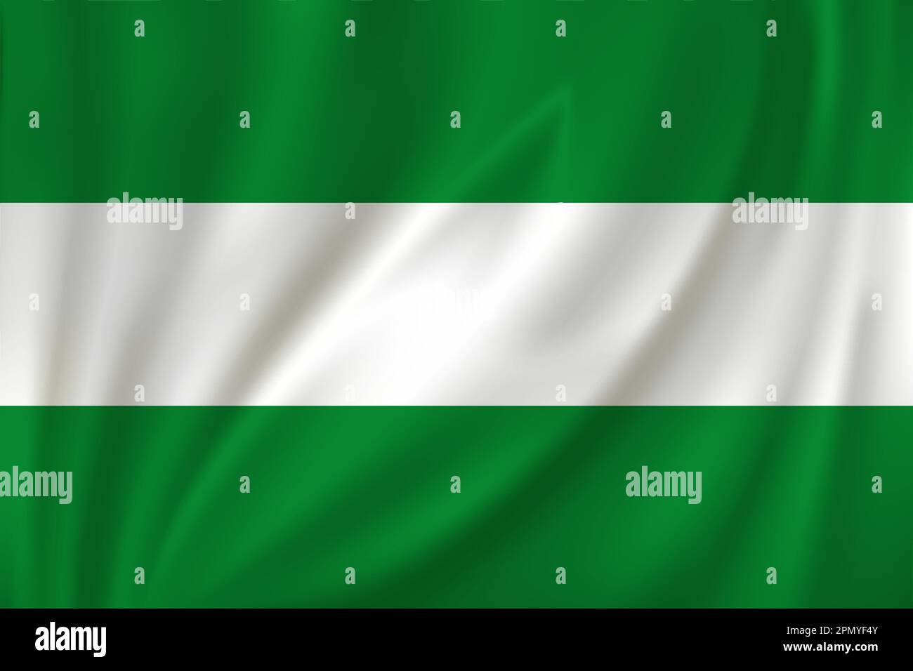 Flag of Cesar waving in the wind on silk background. Department ...