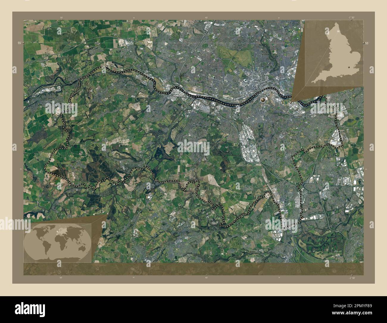 Gateshead, unitary authority of England - Great Britain. High ...