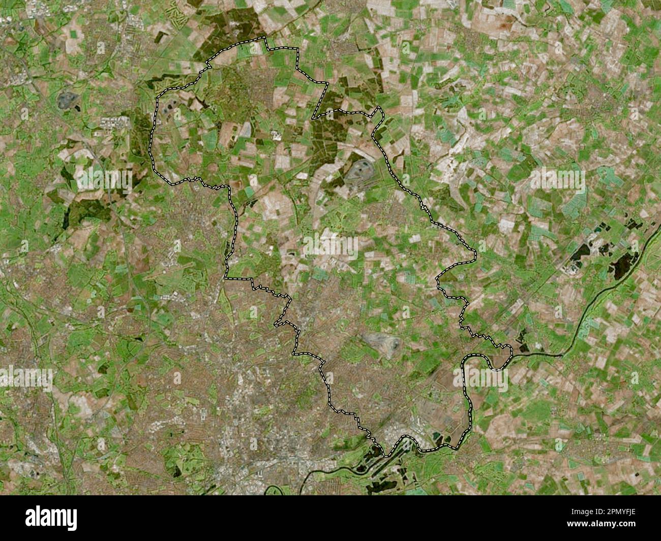Gedling, non metropolitan district of England - Great Britain. High ...