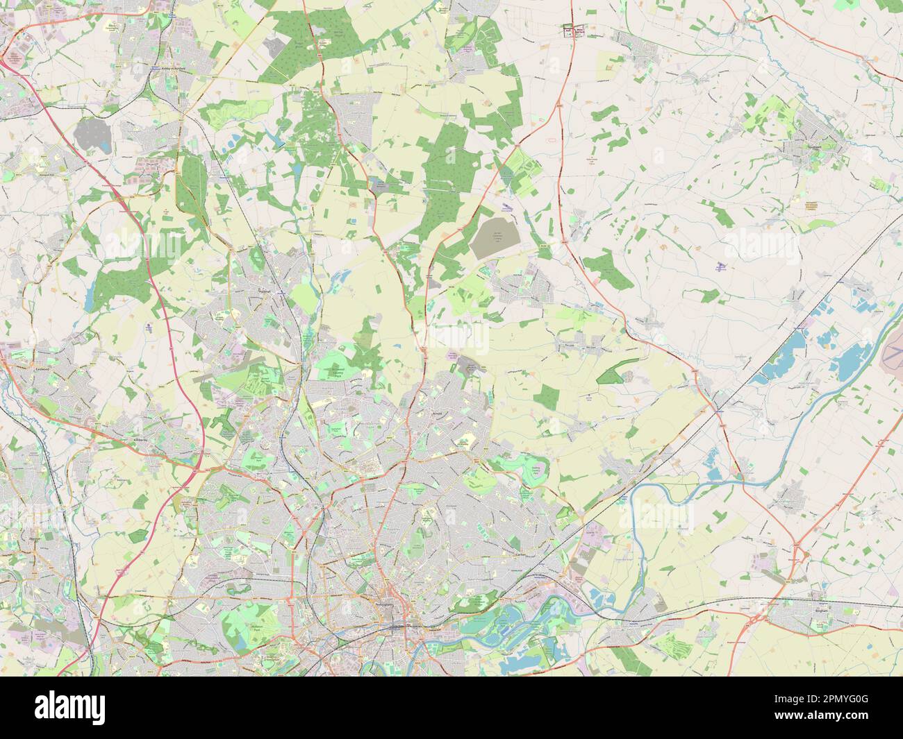 Gedling, non metropolitan district of England - Great Britain. Open ...