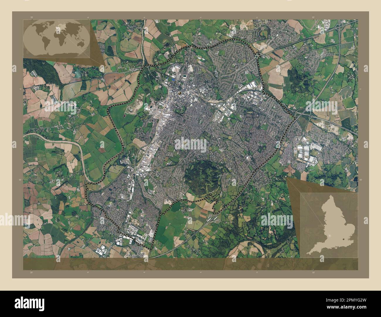 Gloucester, non metropolitan district of England - Great Britain. High ...
