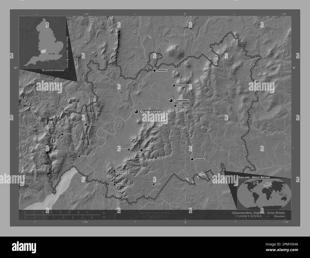 Gloucestershire, administrative county of England - Great Britain ...