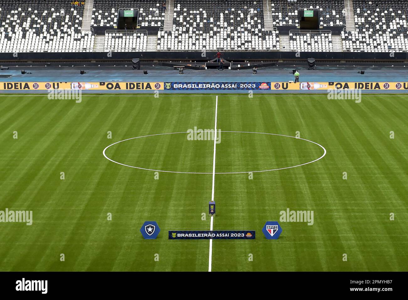 RJ - RIO DE JANEIRO - 04/15/2023 - BRASILEIRO A 2023, BOTAFOGO X SAO ...