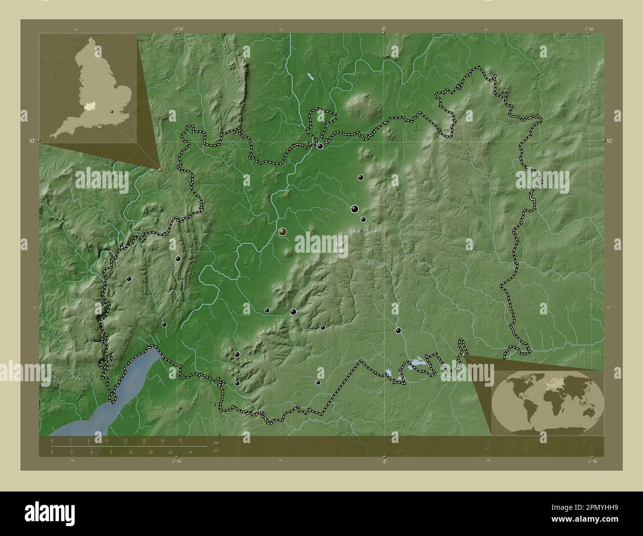 Map of lydney hi-res stock photography and images - Alamy