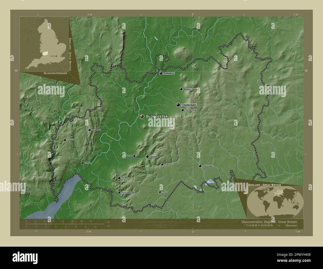 Gloucestershire, administrative county of England - Great Britain ...
