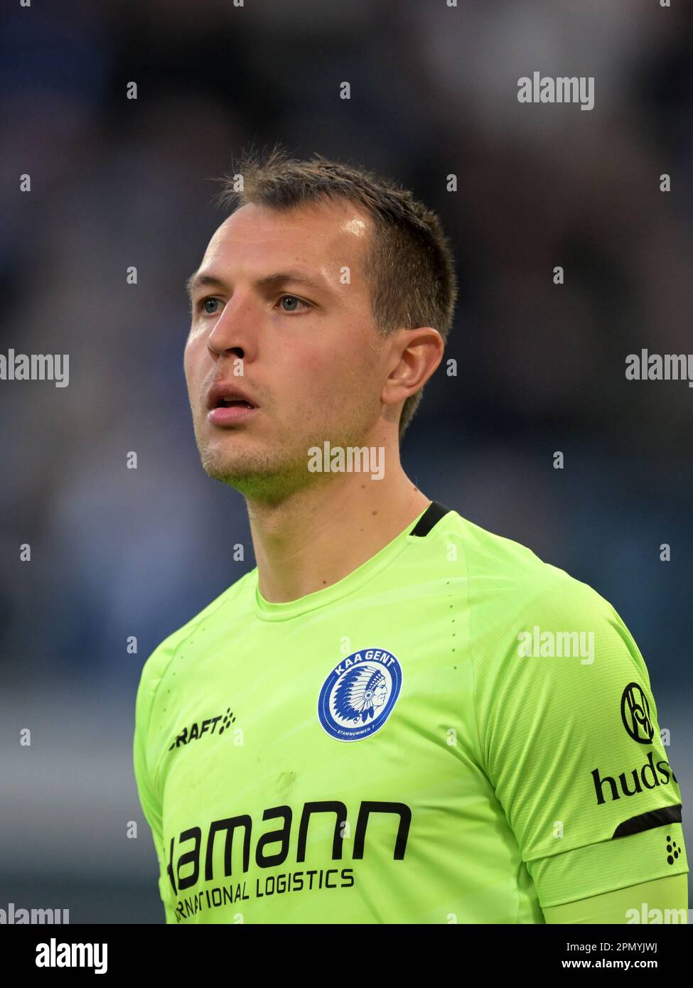 GENT - KAA Gent goalkeeper Davy Roef during the UEFA Conference League ...