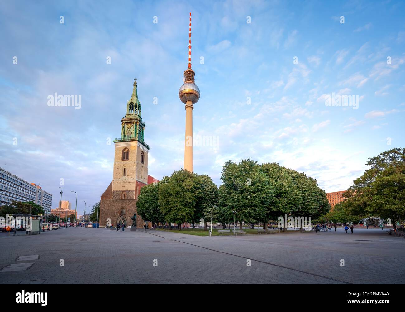 Berlin fernsehturm view hi-res stock photography and images - Alamy