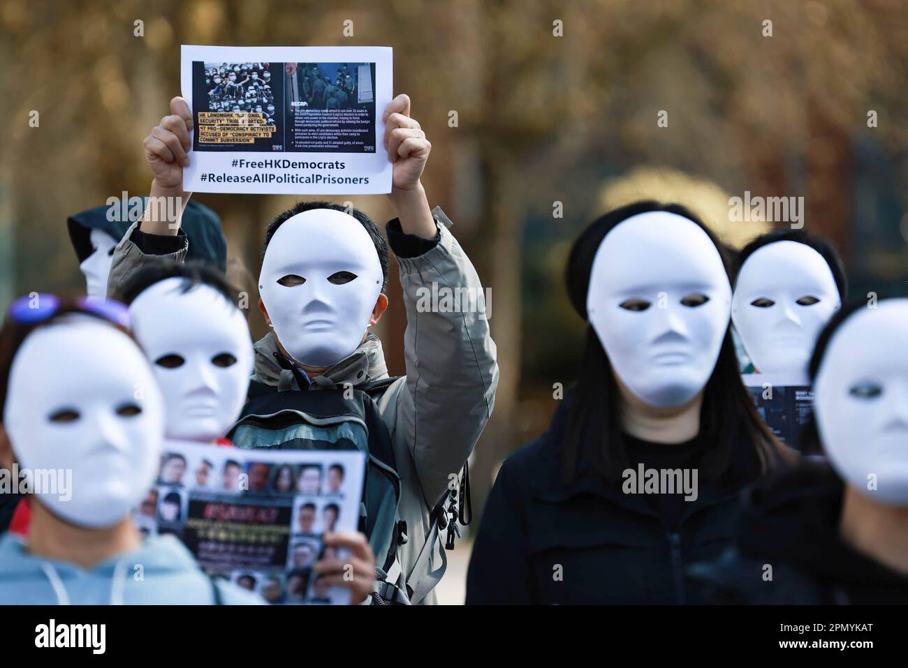 Support hong kong demonstrators hi-res stock photography and images - Alamy