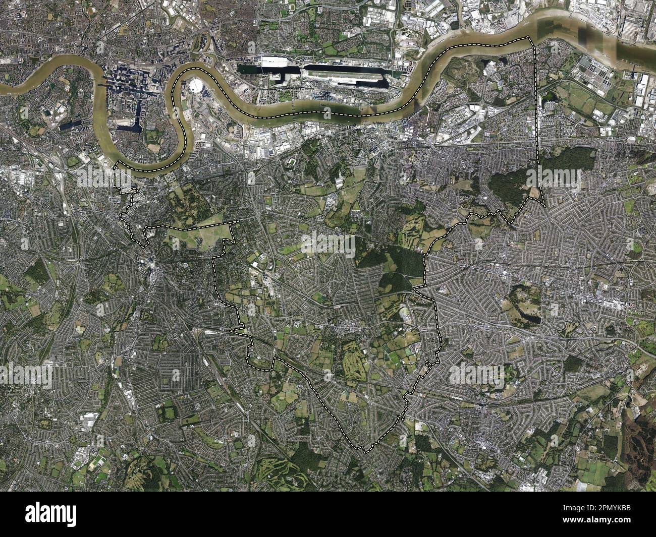Greenwich England Map