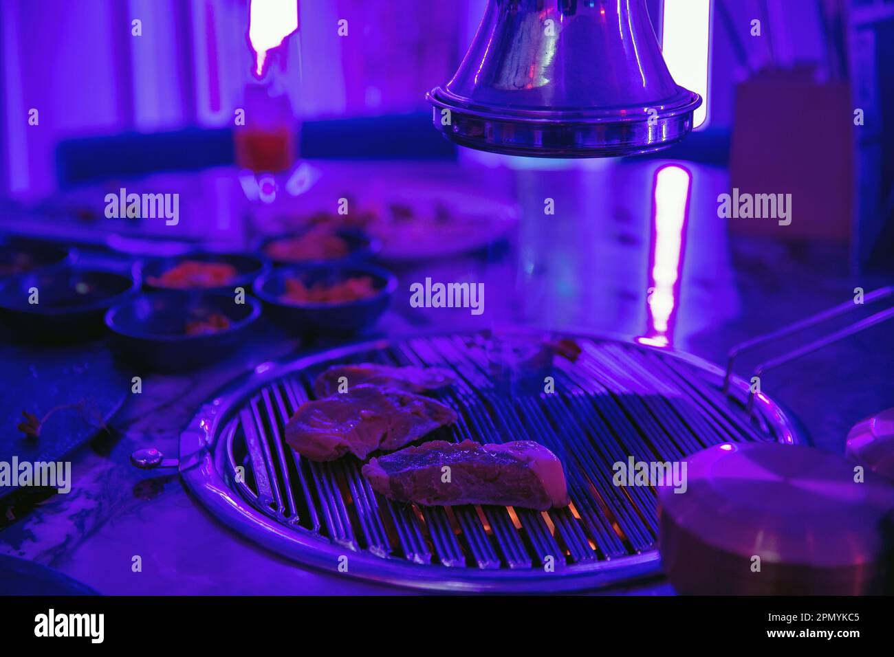 Korean bbq grill hi-res stock photography and images - Alamy