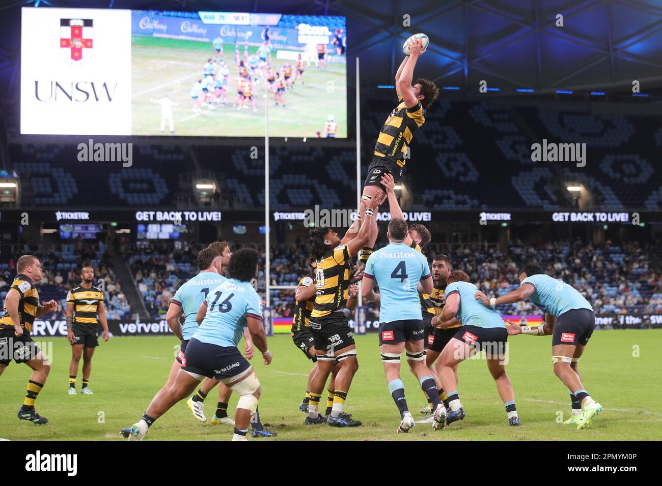 Sydney, Australia, 15 April, 2023. Jeremy Williams of Western Force ...