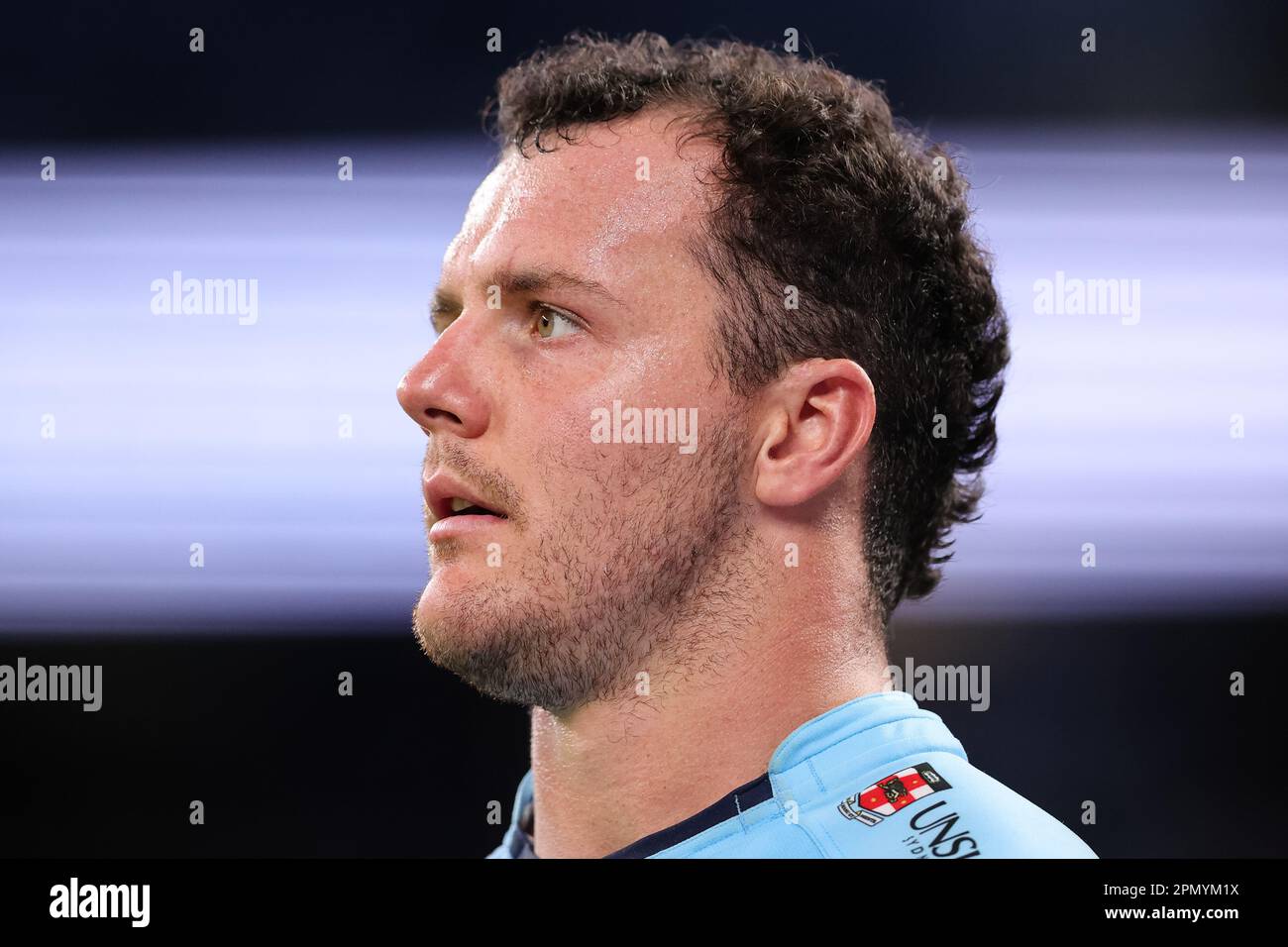 Sydney, Australia, 15 April, 2023. Dylan Pietsch of Waratahs looks on ...