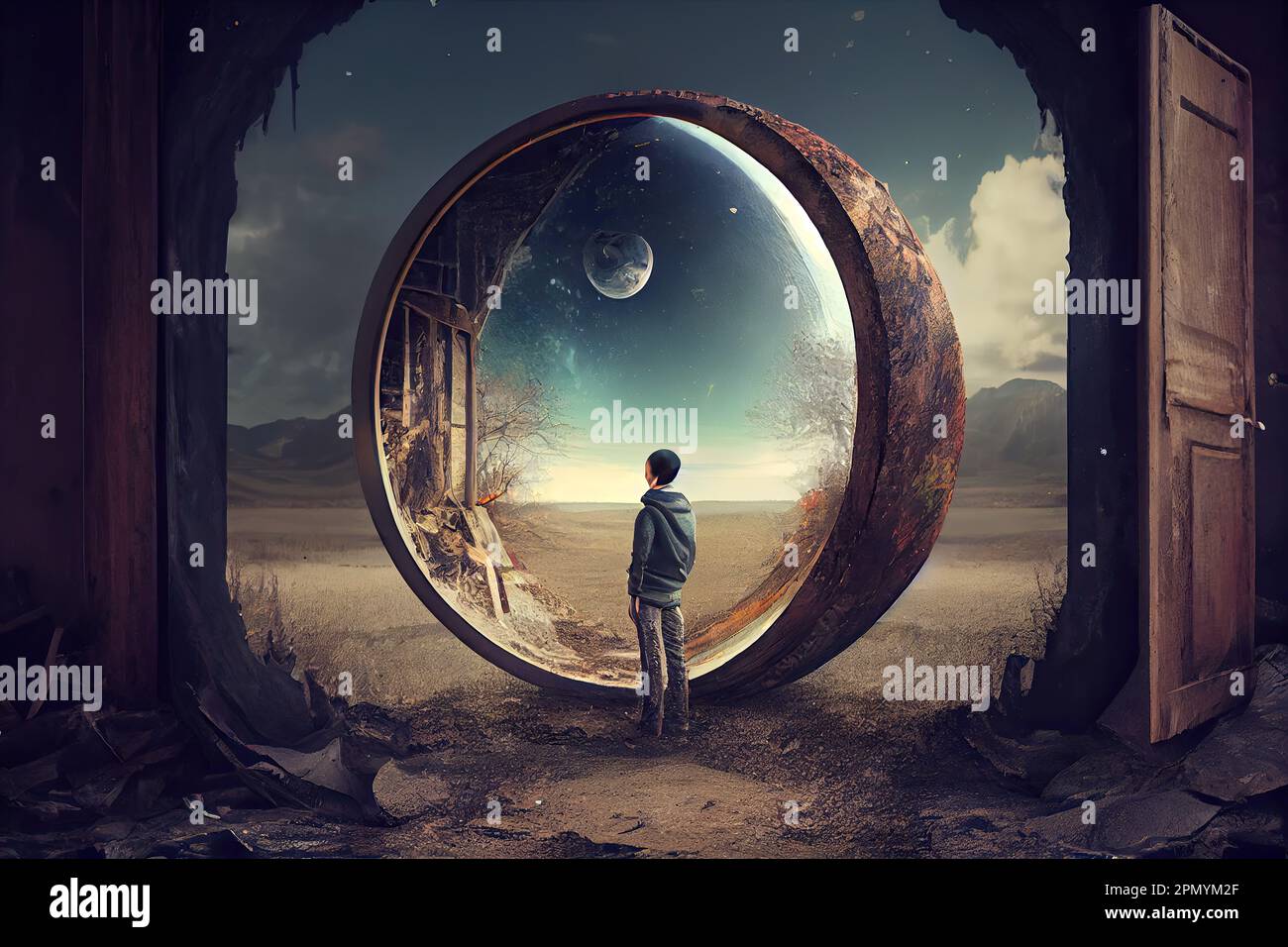 Doorway to another space hi-res stock photography and images - Alamy