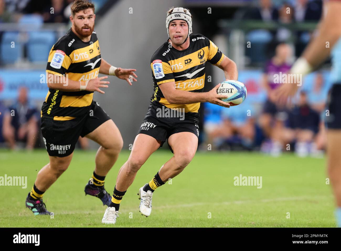 Sydney, Australia, 15 April, 2023. Hamish Stewart of Western Force ...