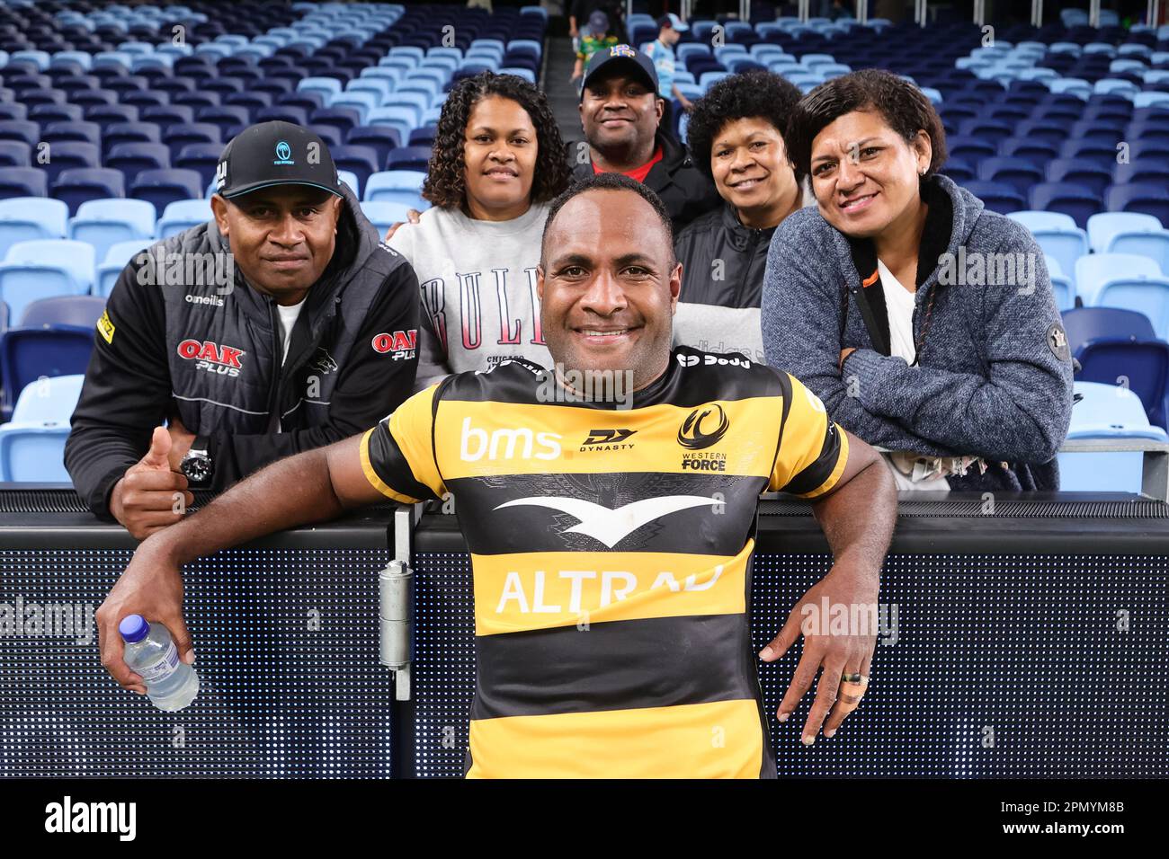 Sydney, Australia, 15 April, 2023. Manasa Mataele of Western Force ...