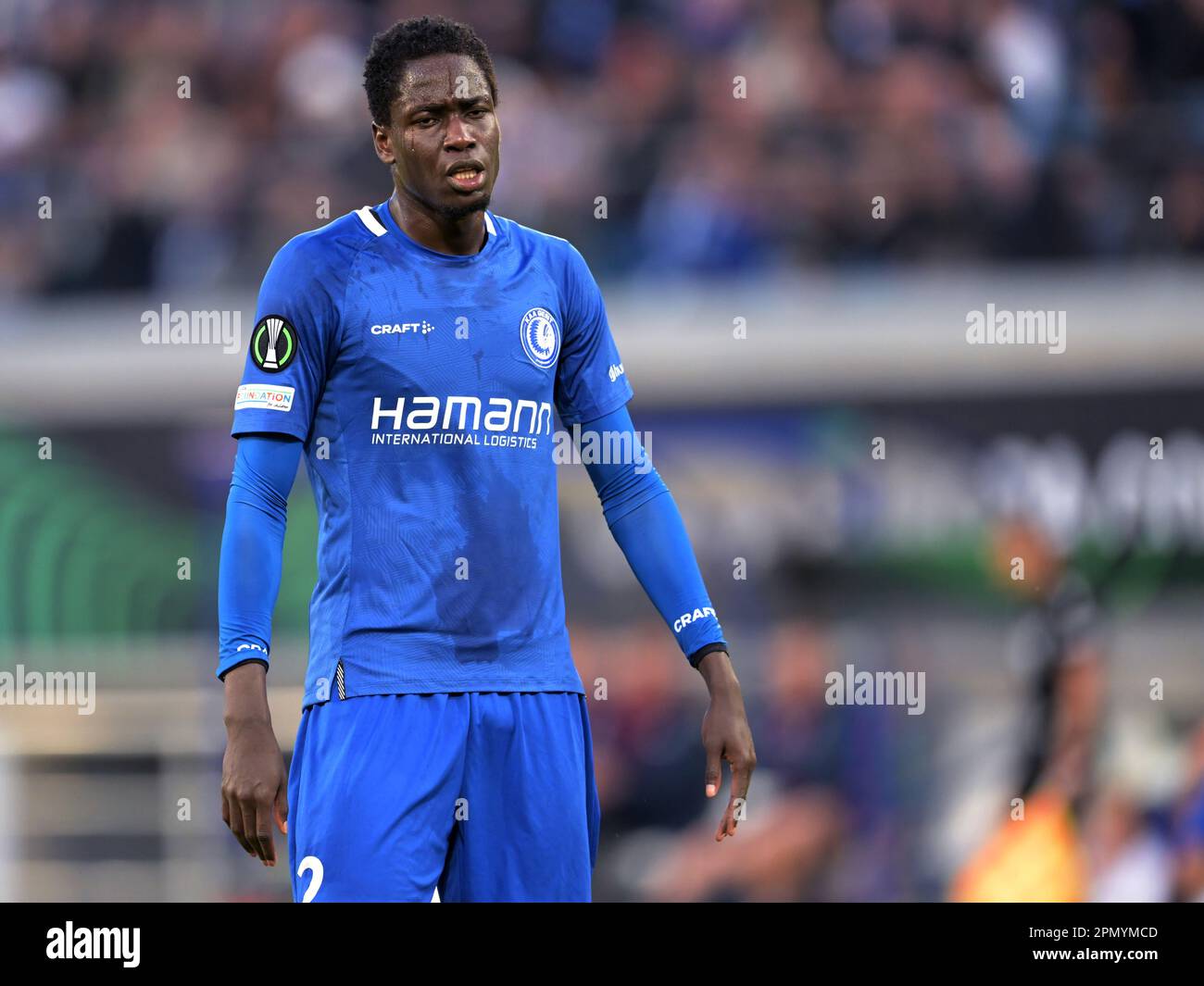 GENT - Joseph Okumu of KAA Gent during the UEFA Conference League ...
