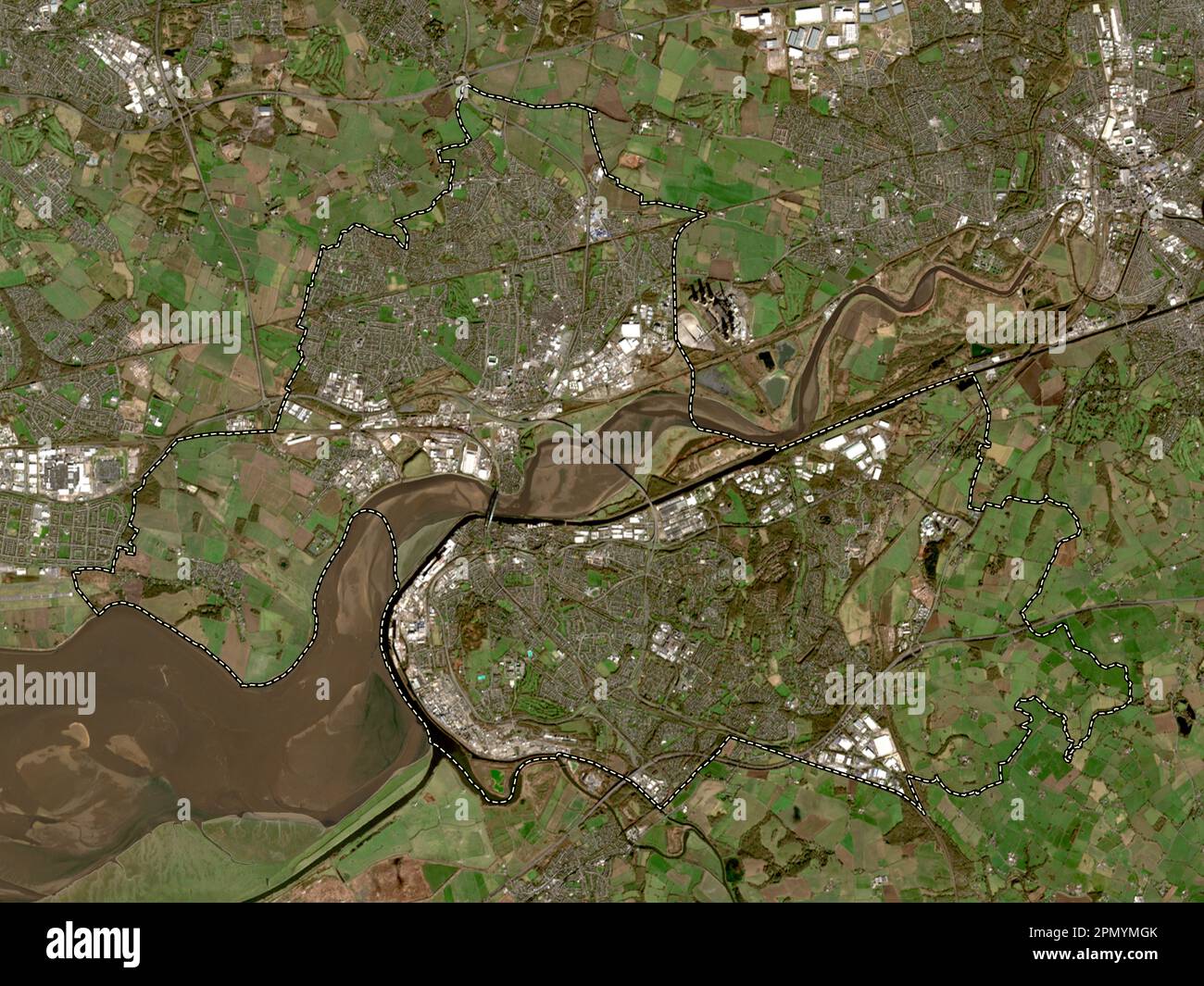 Halton outline hi-res stock photography and images - Alamy