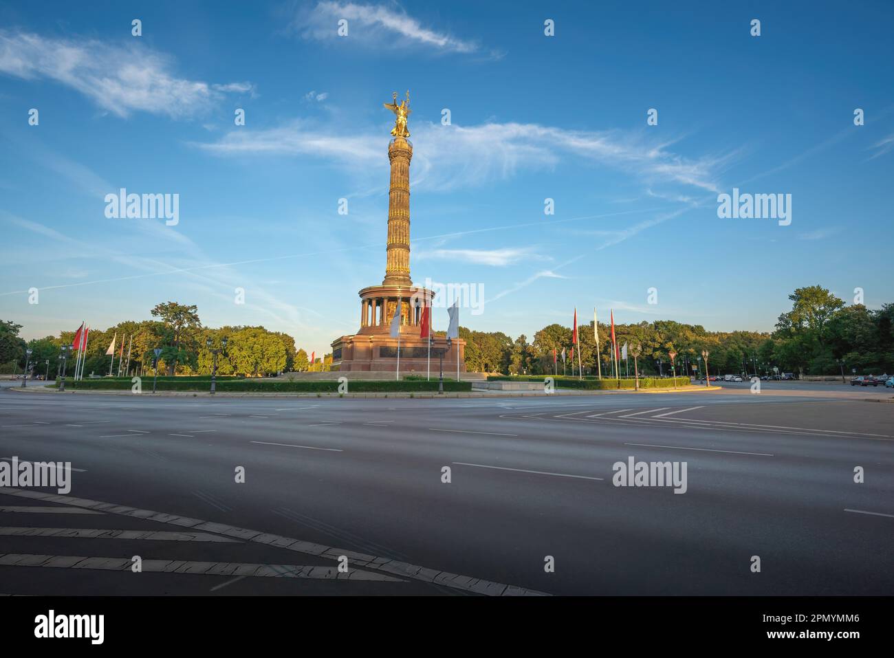 Victory Column (Siegessaule) - Berlin, Germany Stock Photo - Alamy