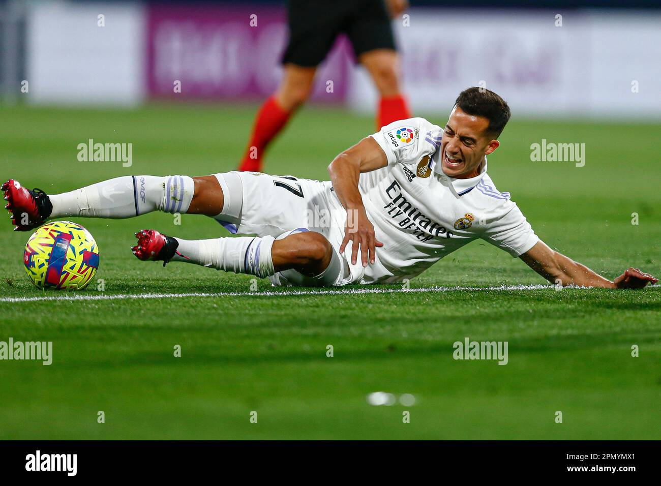 Lucas Vazquez of Real Madrid during the La Liga match between Cadiz CF ...