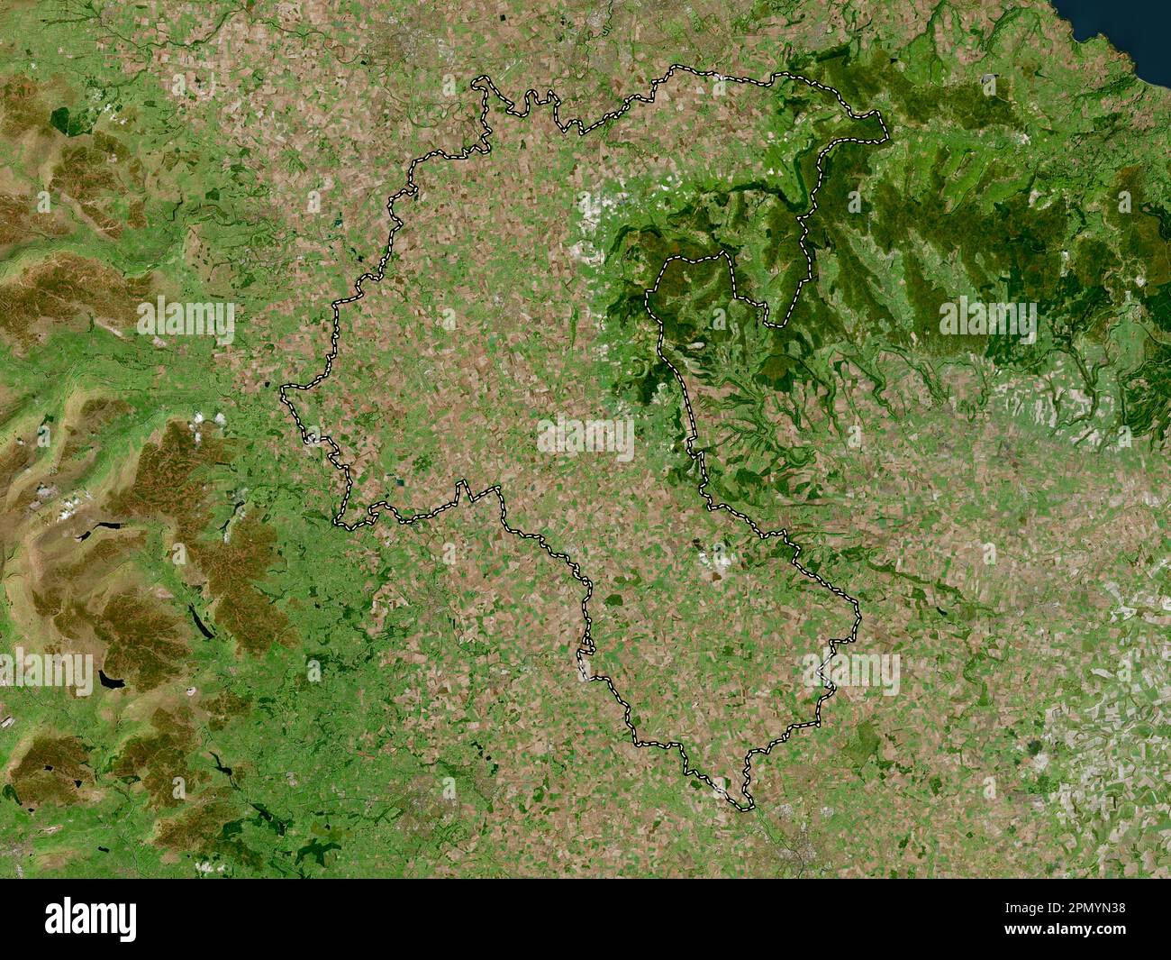 Hambleton, non metropolitan district of England - Great Britain. High ...