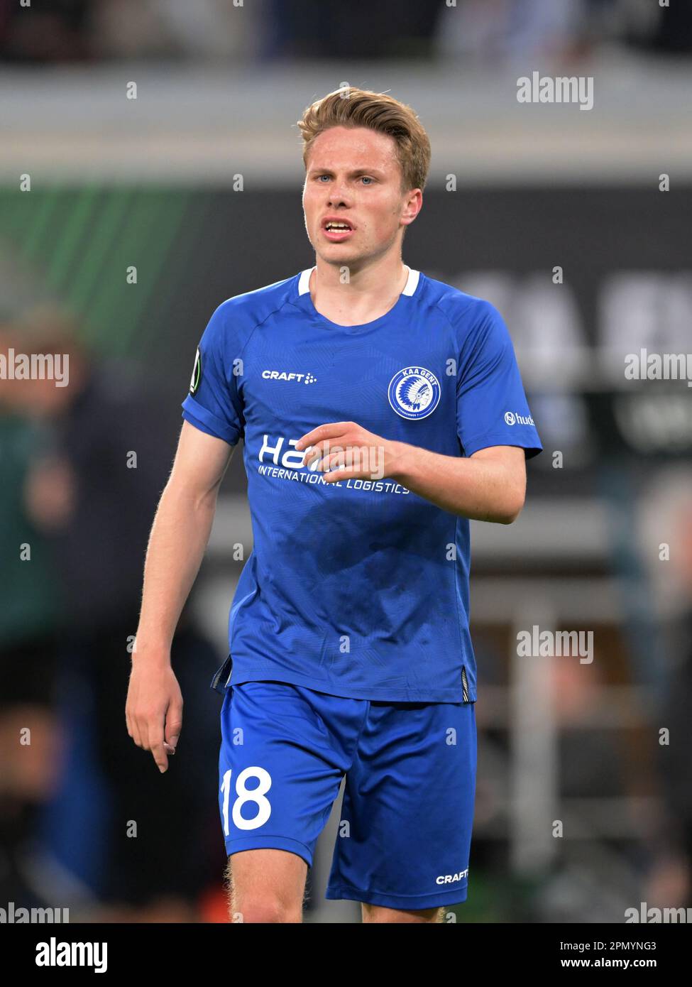 GENT - Matisse Samoise of KAA Gent during the UEFA Conference League ...
